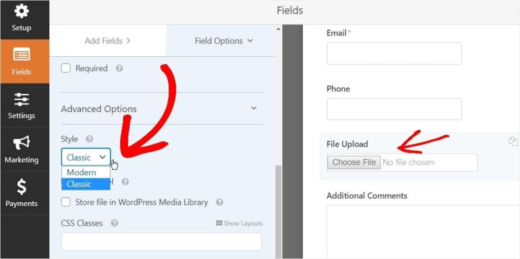 How To Add File Upload Option In Contact Form Using WPForms?